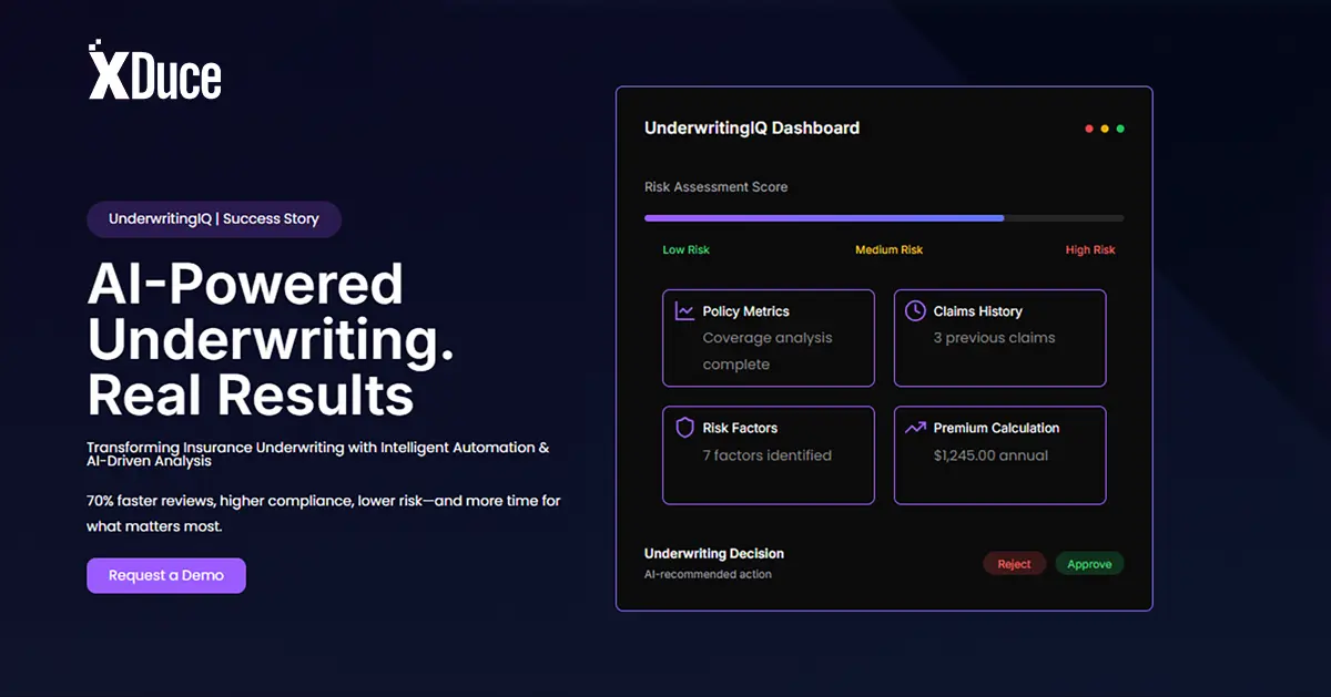 AI-Powered Insurance Underwriting Transformation Case Study